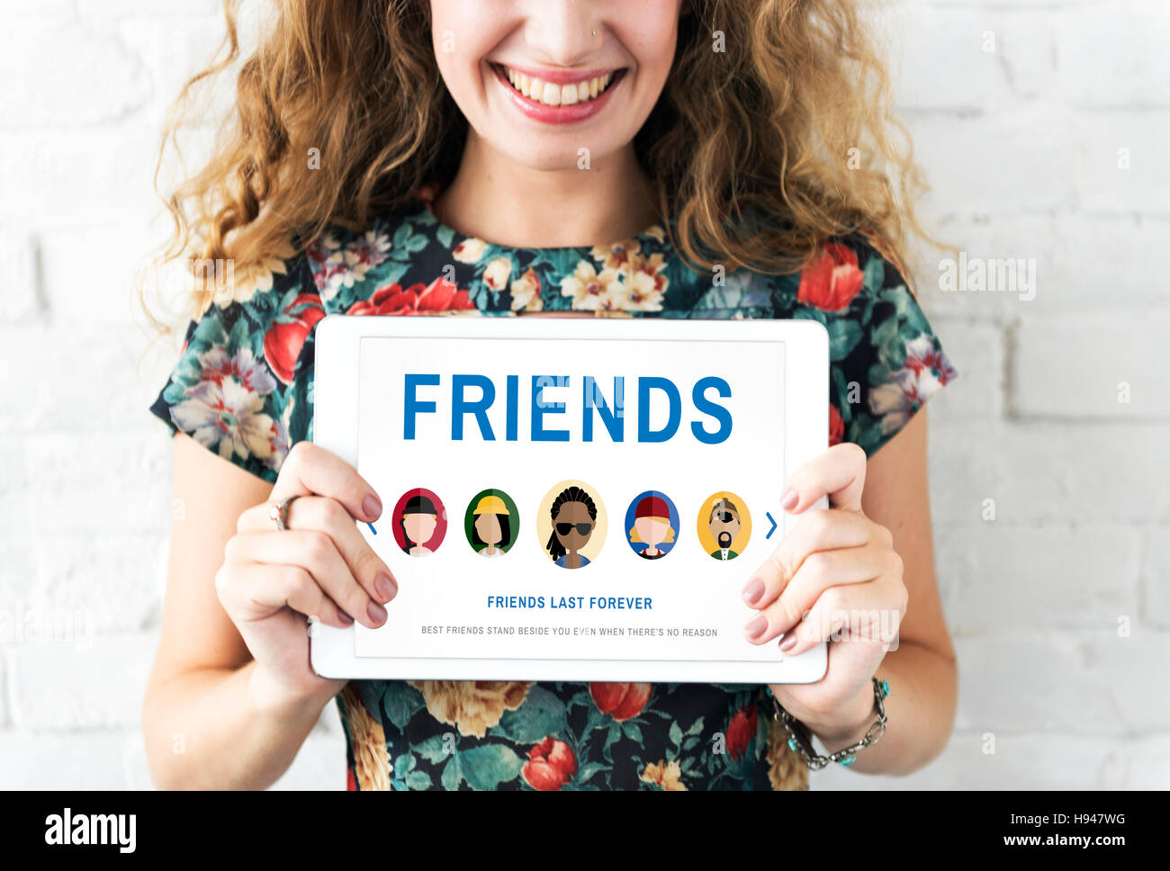 Friends Best Support Love Concept Stock Photo - Alamy