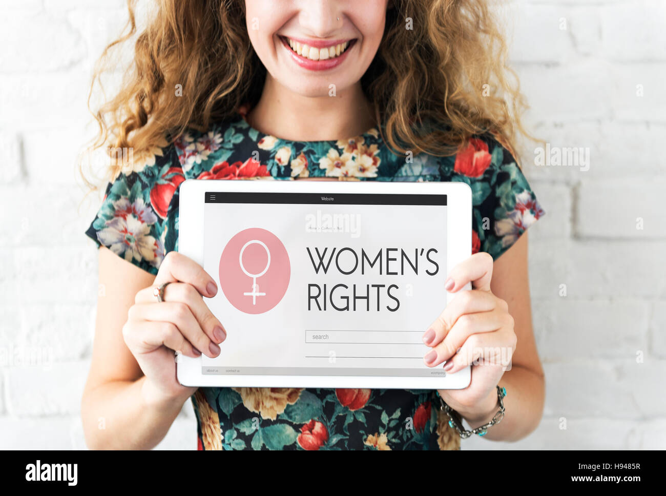 Women Rights Female Woman Girl Lady Feminism Concept Stock Photo - Alamy