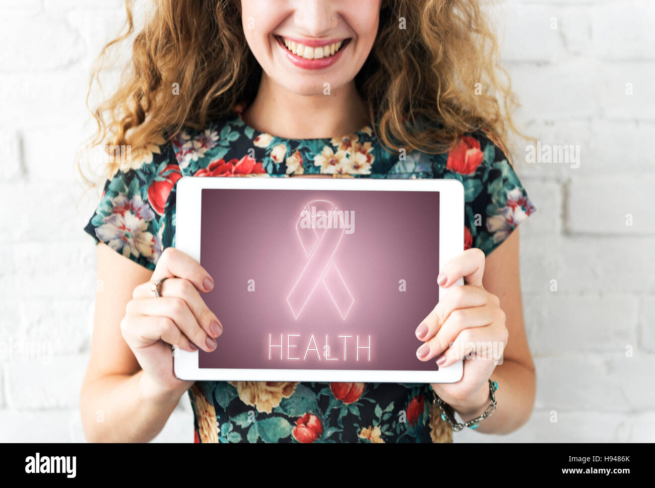 Womens Health Awareness Ribbon Concept Stock Photo - Alamy