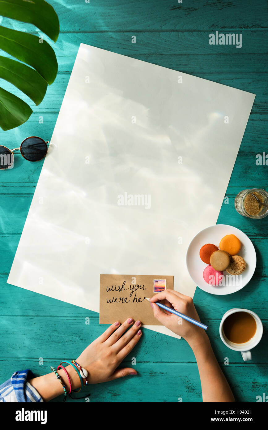 Writing message hi-res stock photography and images - Alamy