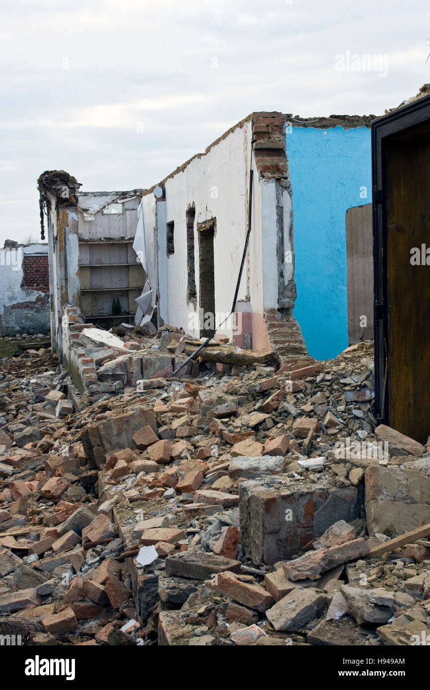 Wrecked House High Resolution Stock Photography and Images - Alamy