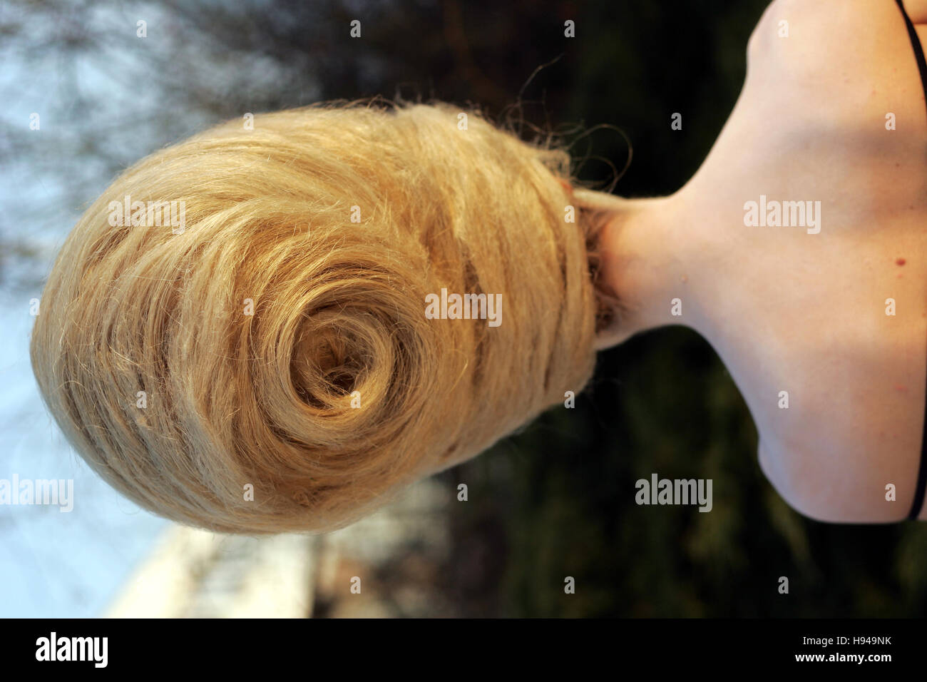 Mask image, hairstyle Stock Photo - Alamy