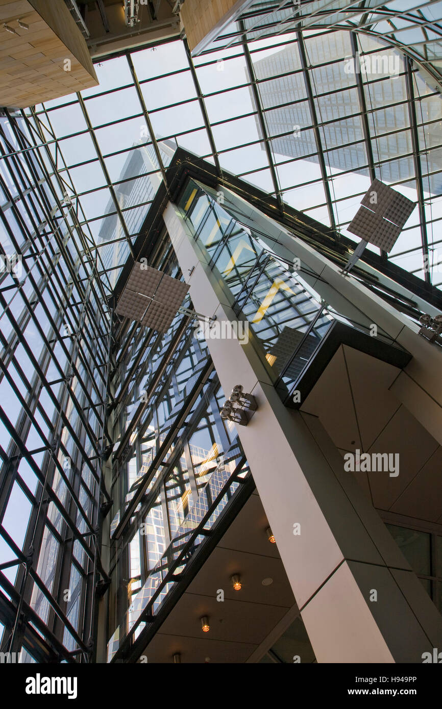Atrium in the Innside Residence Hotel Eurotheum, Frankfurt, Hesse ...