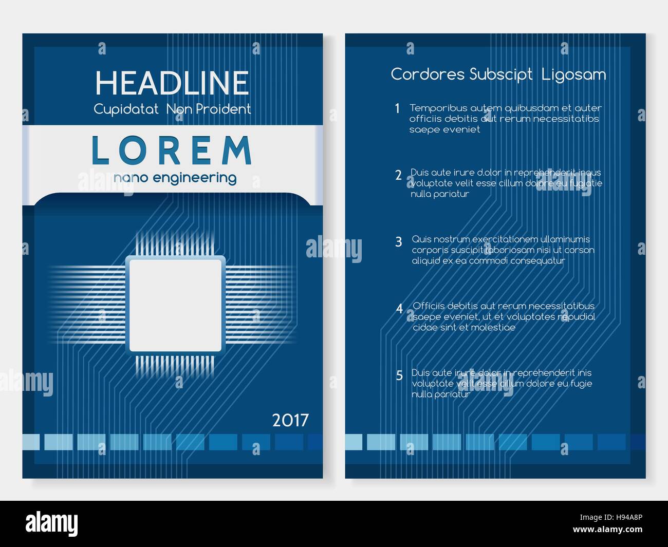 Brochure, Template or Booklet design for your computer or nano ...