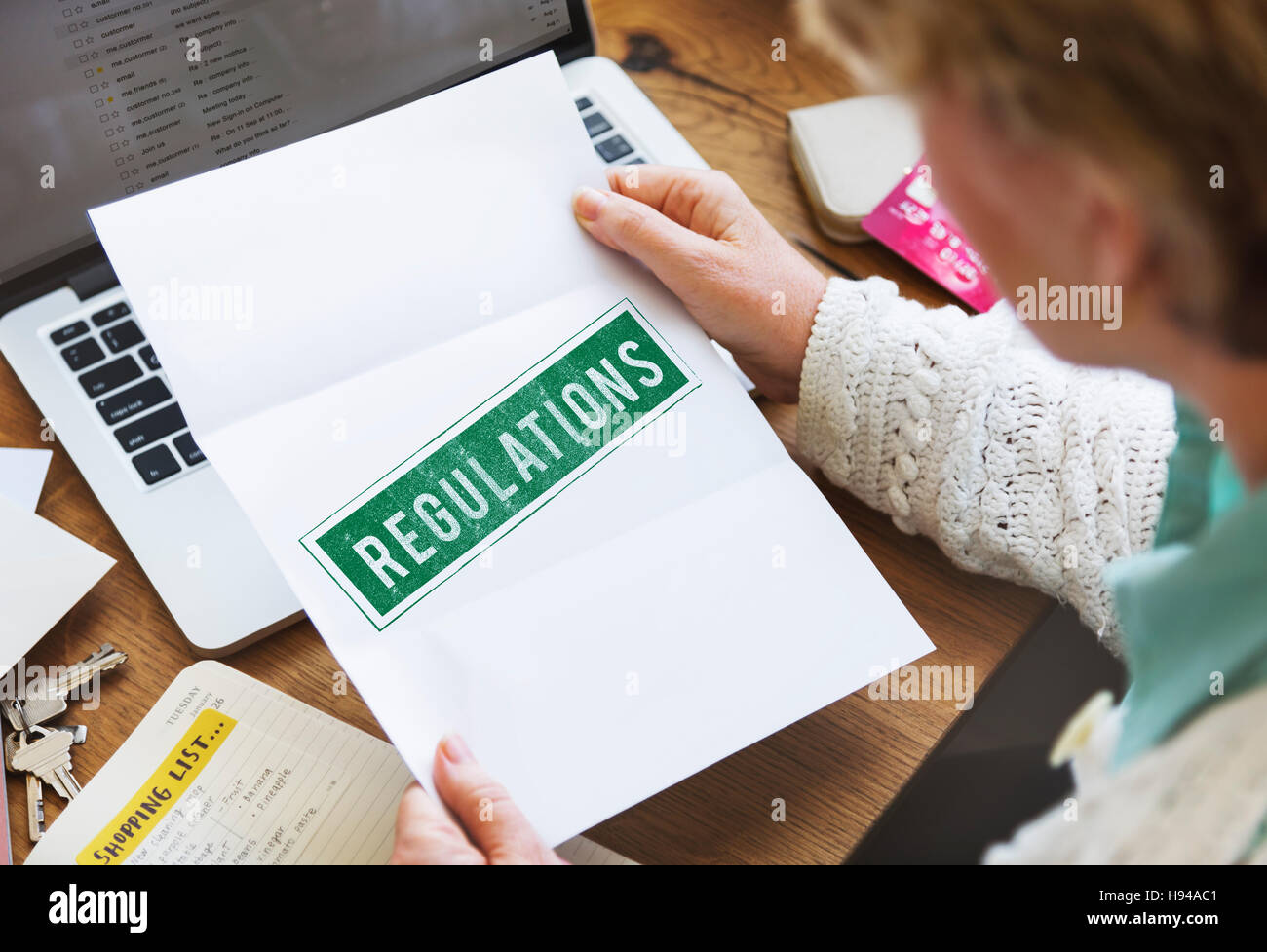Regulations Conditions Rules Standard Terms Concept Stock Photo - Alamy