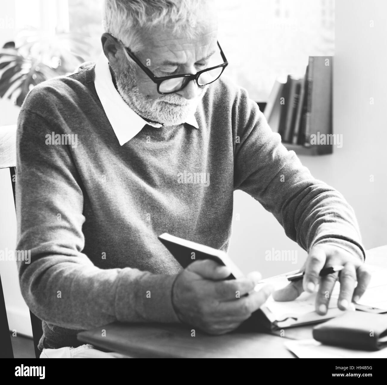 Desk Document Signature Transaction Writer Concept Stock Photo - Alamy