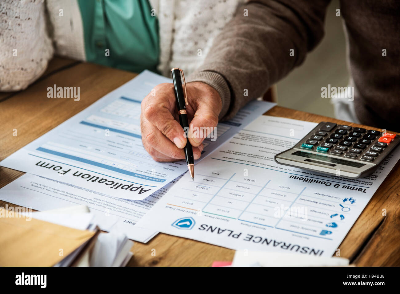Insurance Health Risk Assessment Vitality Concept Stock Photo - Alamy