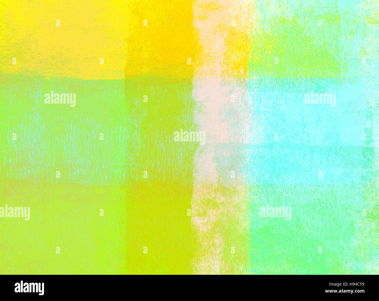 Green and yellow rolled paint background Stock Photo - Alamy