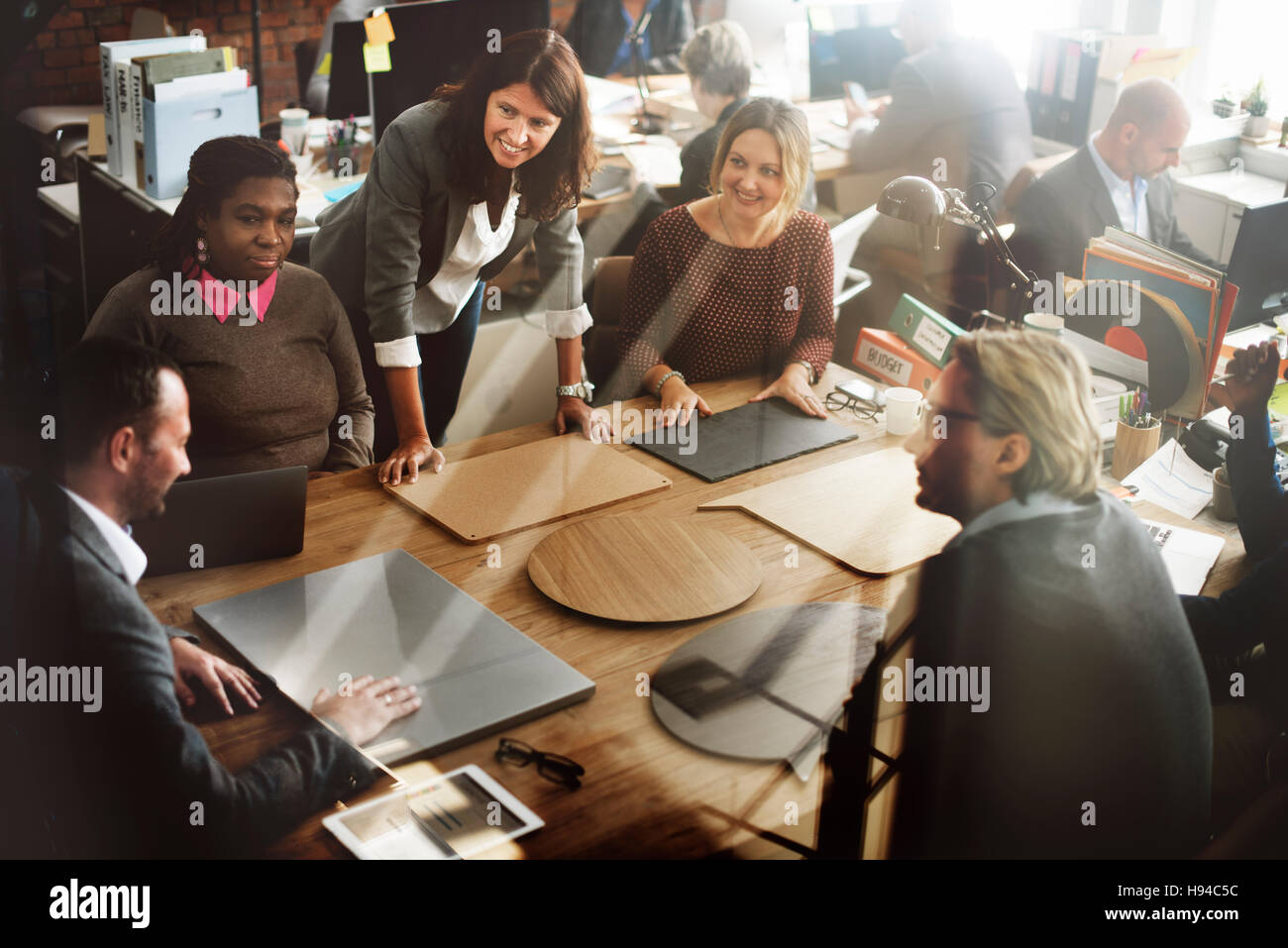 Business Team Meeting Project Planning Concept Stock Photo - Alamy Business Team Meeting Project Planning Concept Stock Photo - Alamy