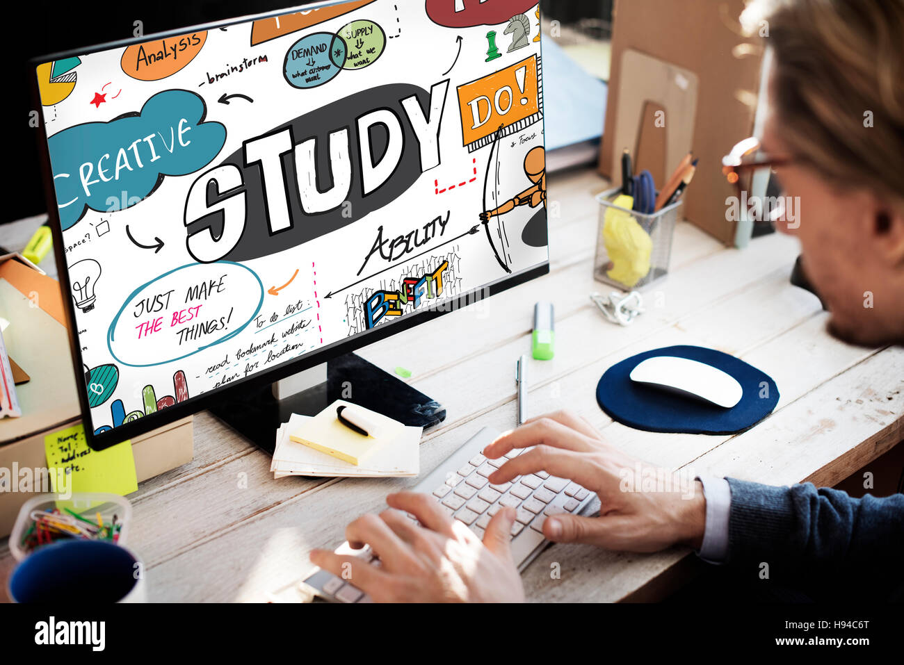 Study Learning Understanding Education Insight Concept Stock Photo - Alamy