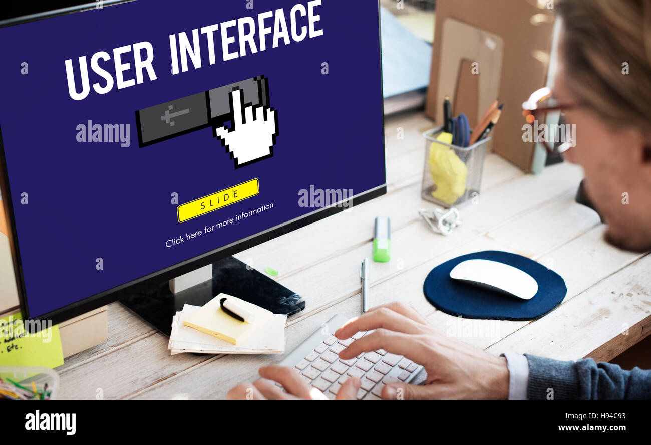 Information Technology Computer System Concept Stock Photo - Alamy