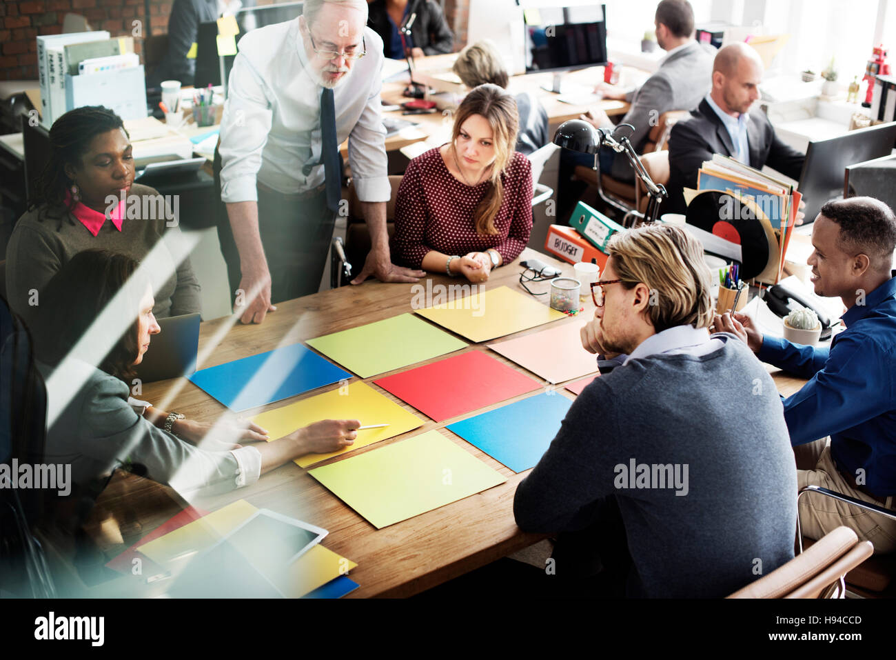 Business Team Meeting Project Planning Concept Stock Photo - Alamy Business Team Meeting Project Planning Concept Stock Photo - Alamy