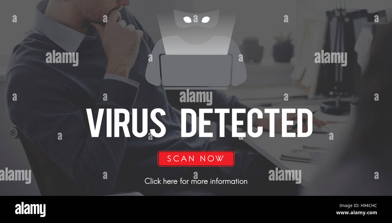 Scam Virus Spyware Malware Antivirus Concept Stock Photo - Alamy