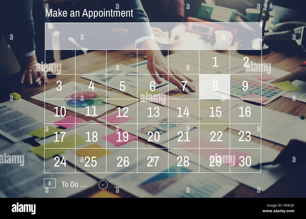 Calendar Appointment Day Event Meeting Memo Concept Stock Photo - Alamy