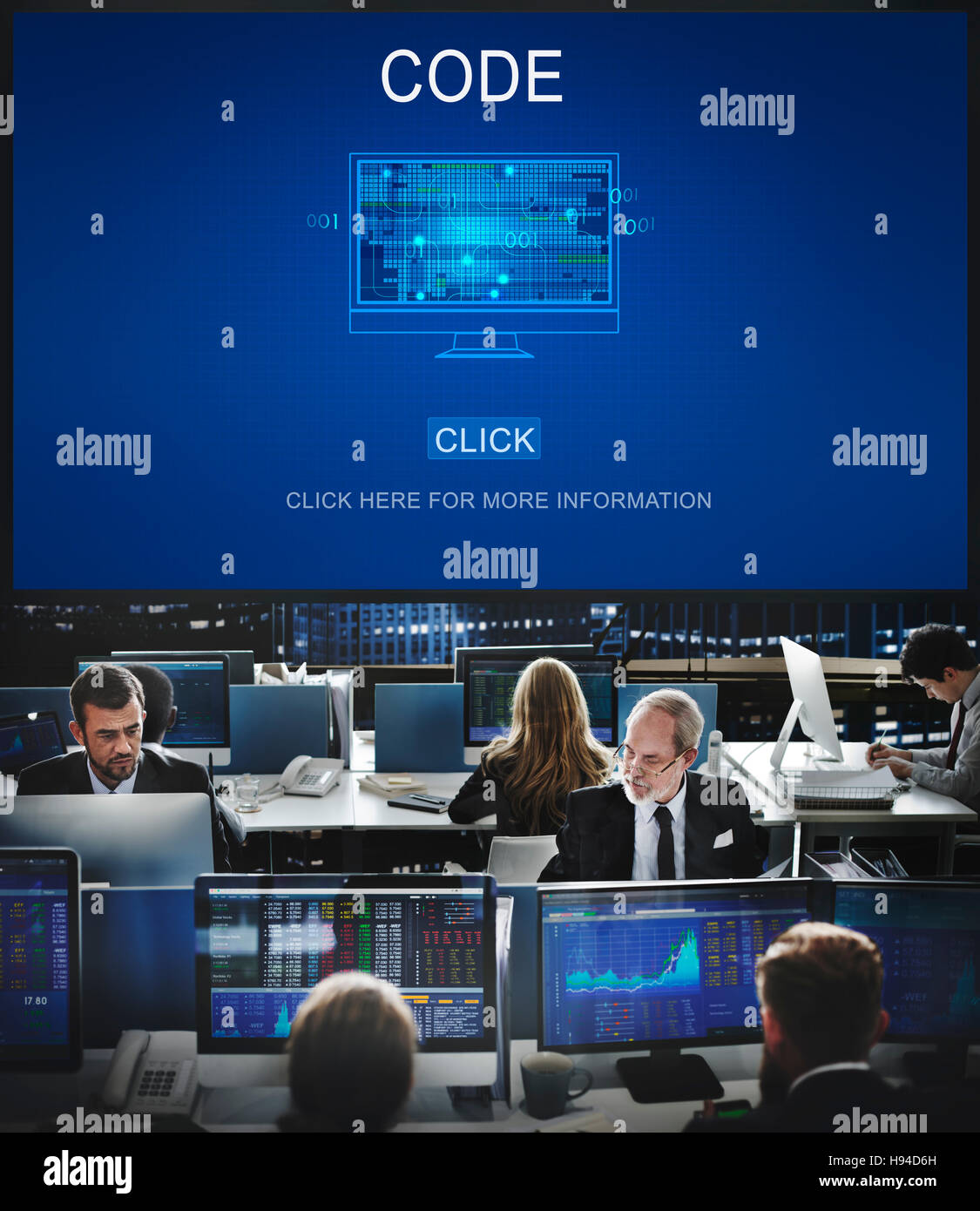 Computer Coding Code Advanced Technology Concept Stock Photo - Alamy