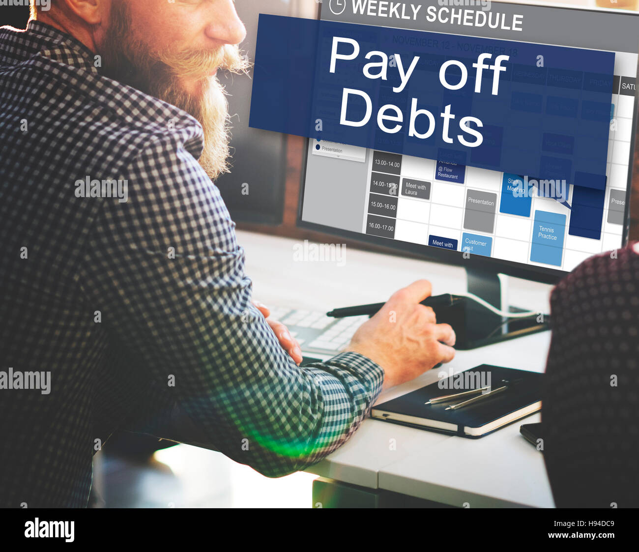 Pay of debts hi-res stock photography and images - Alamy