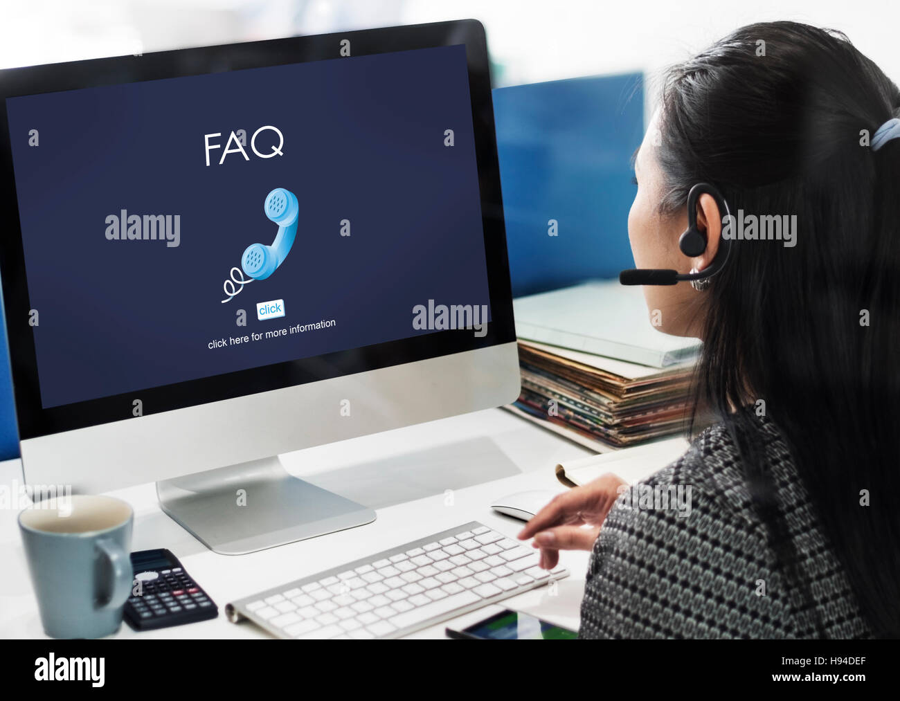 Frequently Asked Question Satisfaction Survey Concept Stock Photo - Alamy