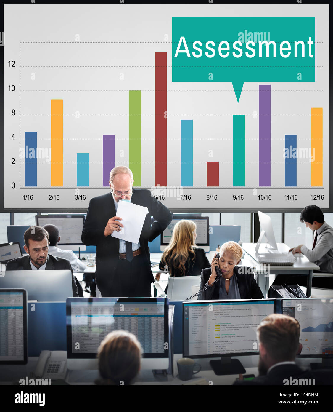 Assessment Check Evaluation Analysis Concept Stock Photo - Alamy