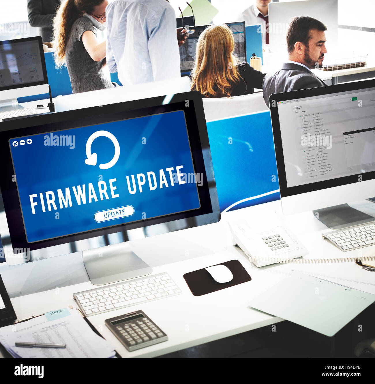 Update Upgrade Installation Latest Updating Concept Stock Photo Alamy