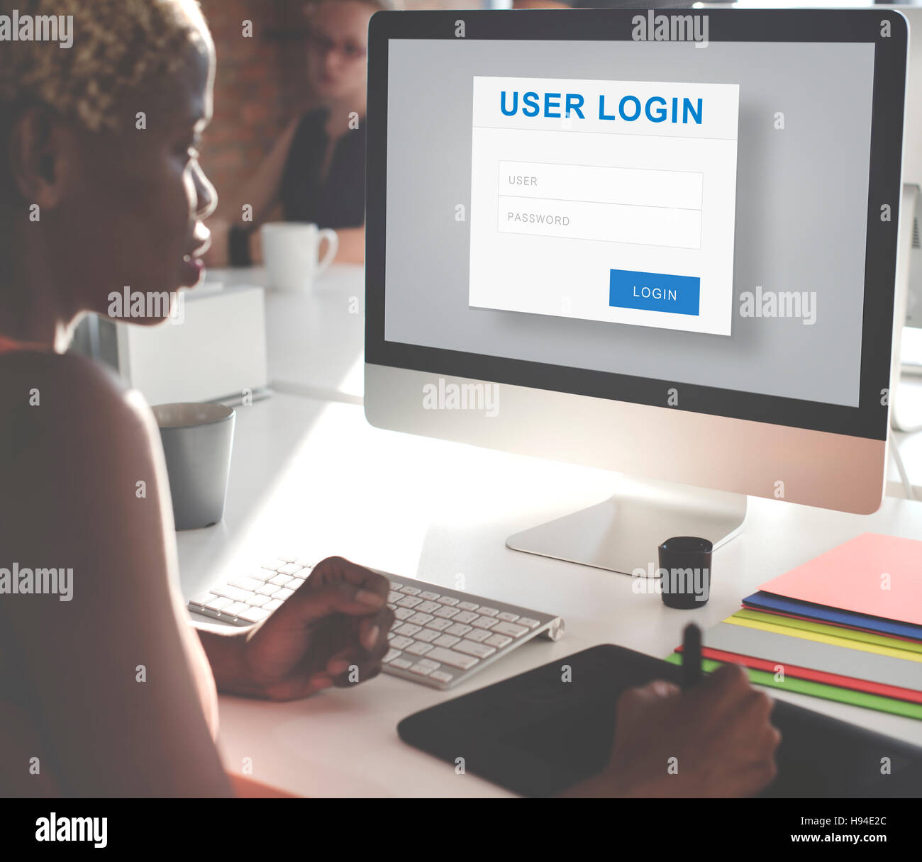 User Login Security Privacy Protection Concept Stock Photo - Alamy
