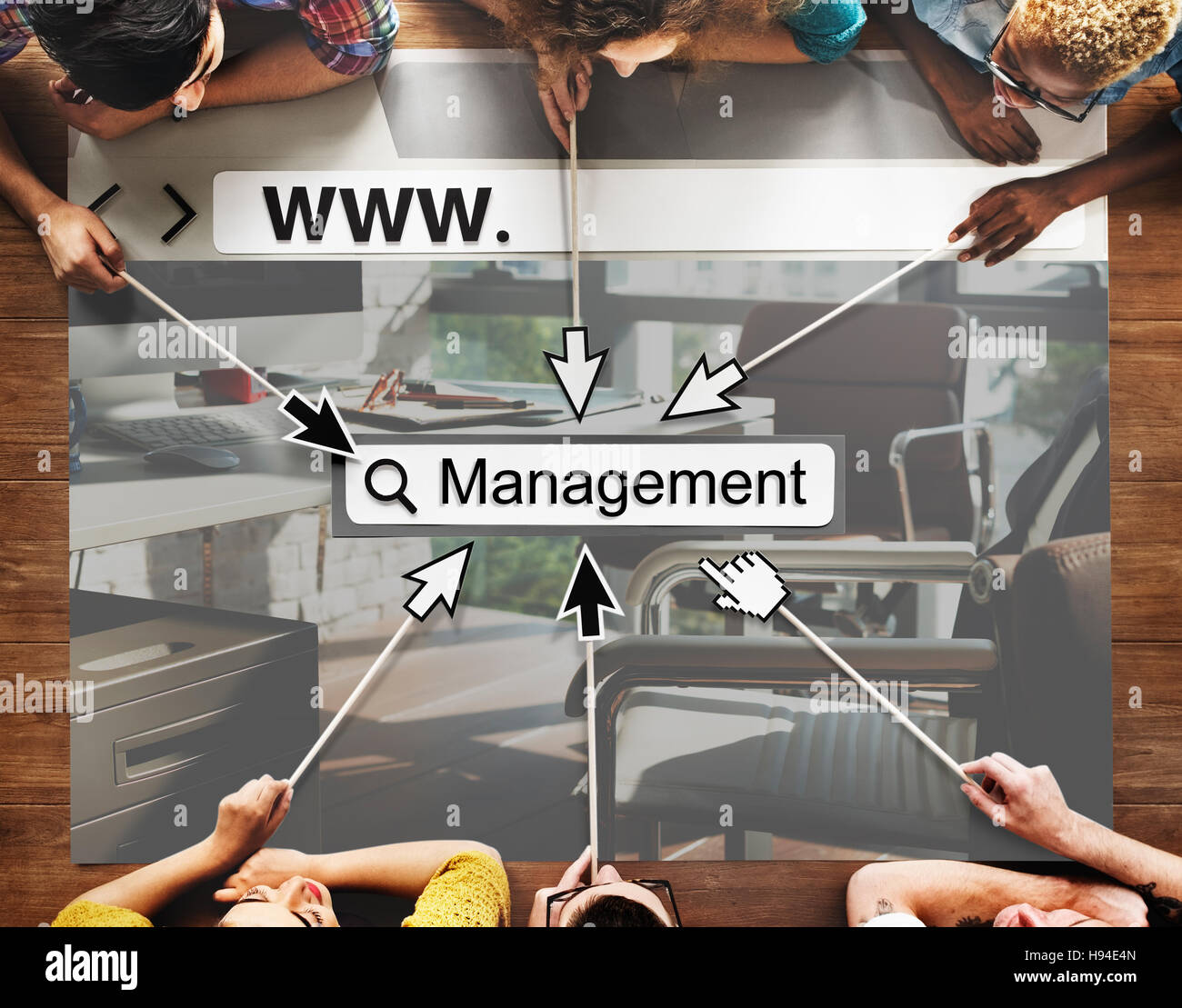 Management Manager Managing Organization Concept Stock Photo - Alamy