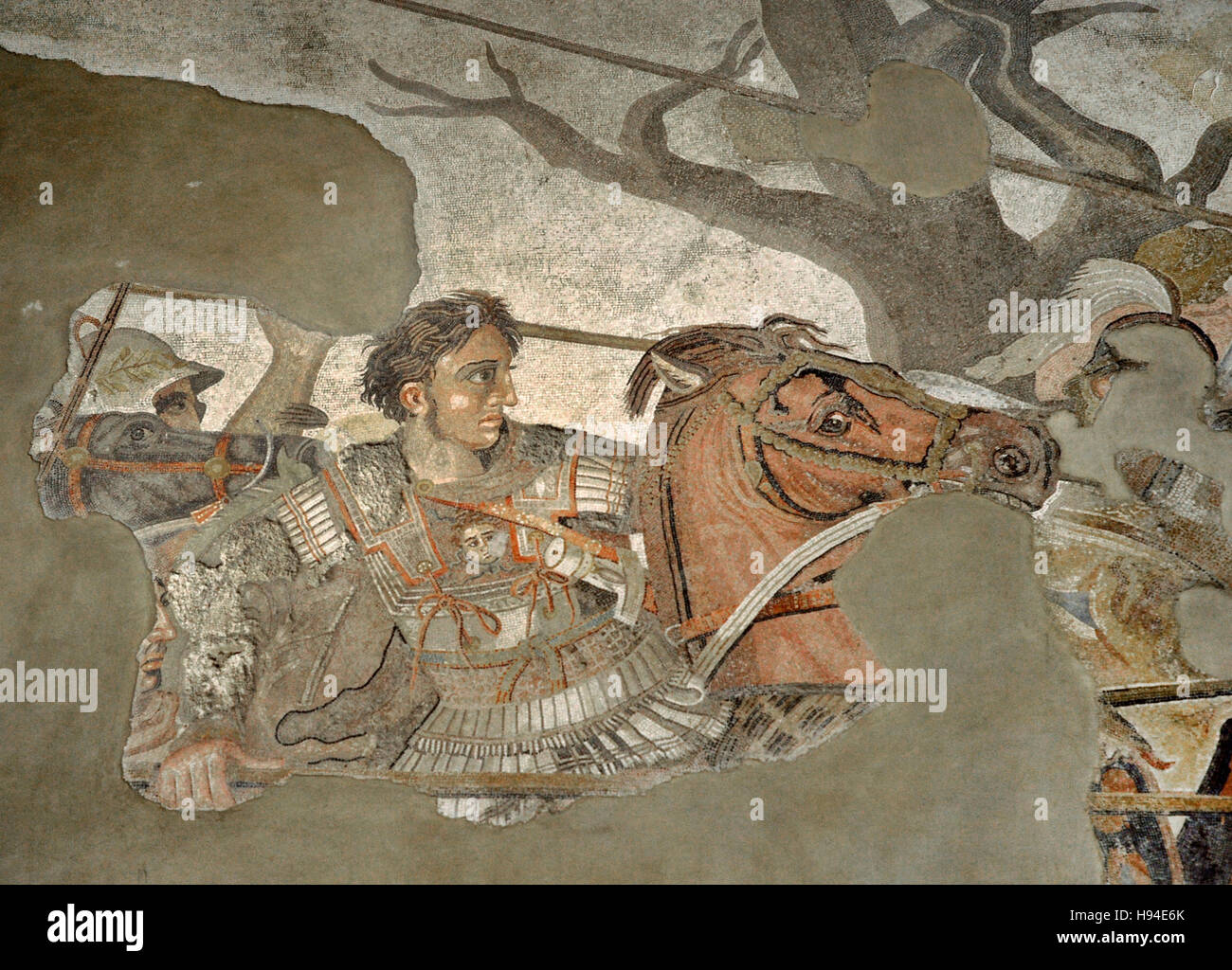 Alexander Mosaic Detail