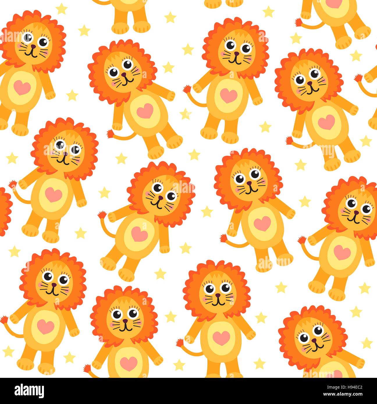 Lion pattern Stock Vector Images - Alamy