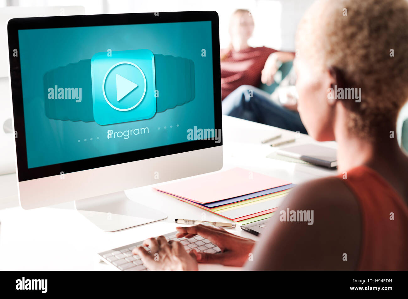 Program Schedule Technology Application Agenda Concept Stock Photo - Alamy