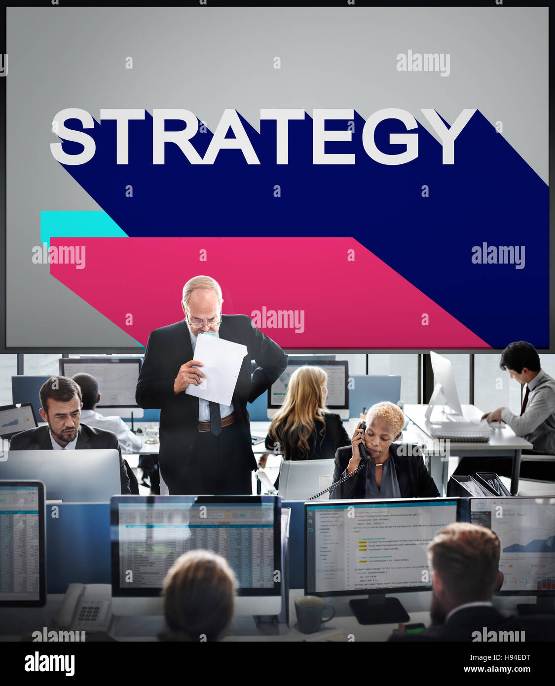 Strategy Motivation Operation Planning Progress Concept Stock Photo - Alamy