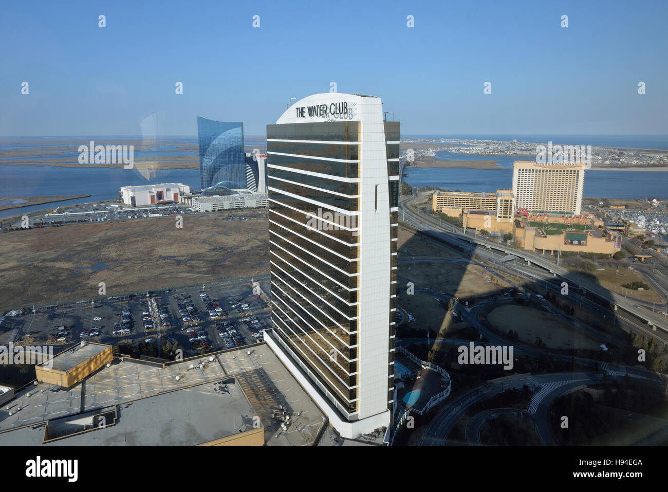 The Water Club Hotel from the Borgata Atlantic City New Jersey USA ...