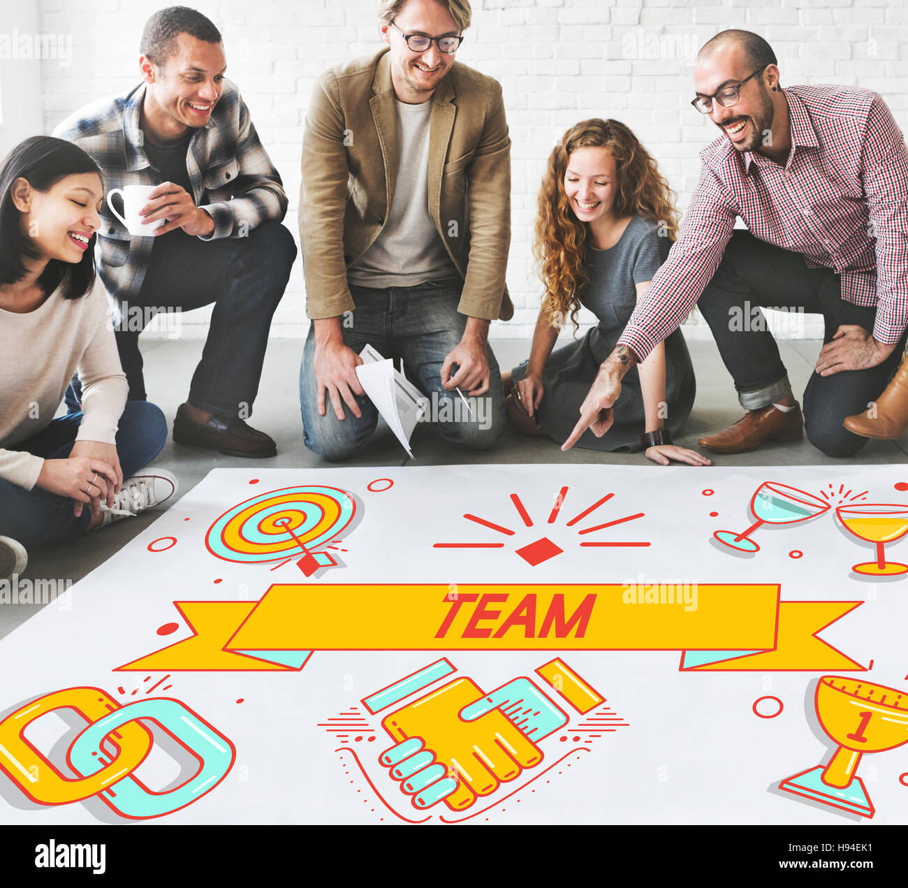 Teamwork partnership hi-res stock photography and images - Alamy