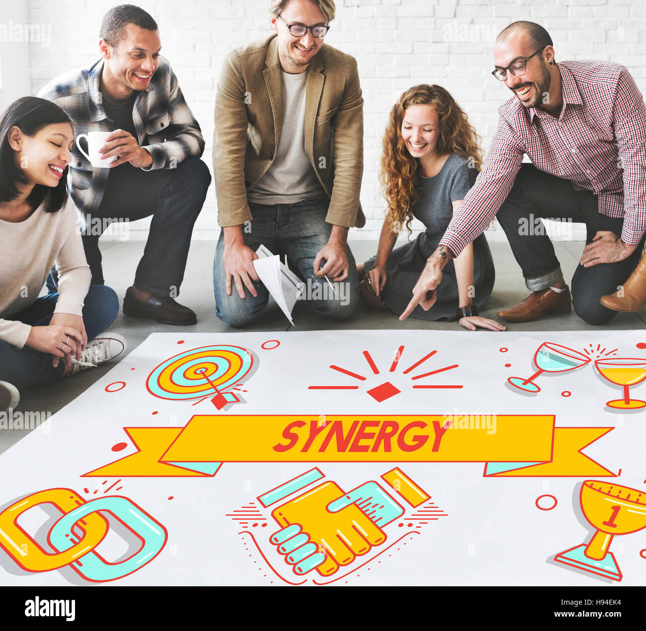 Synergy concept hi-res stock photography and images - Alamy