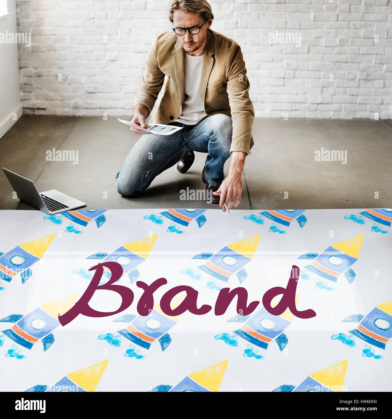 Brand Branding Copyright Trademark Marketing Concept Stock Photo - Alamy