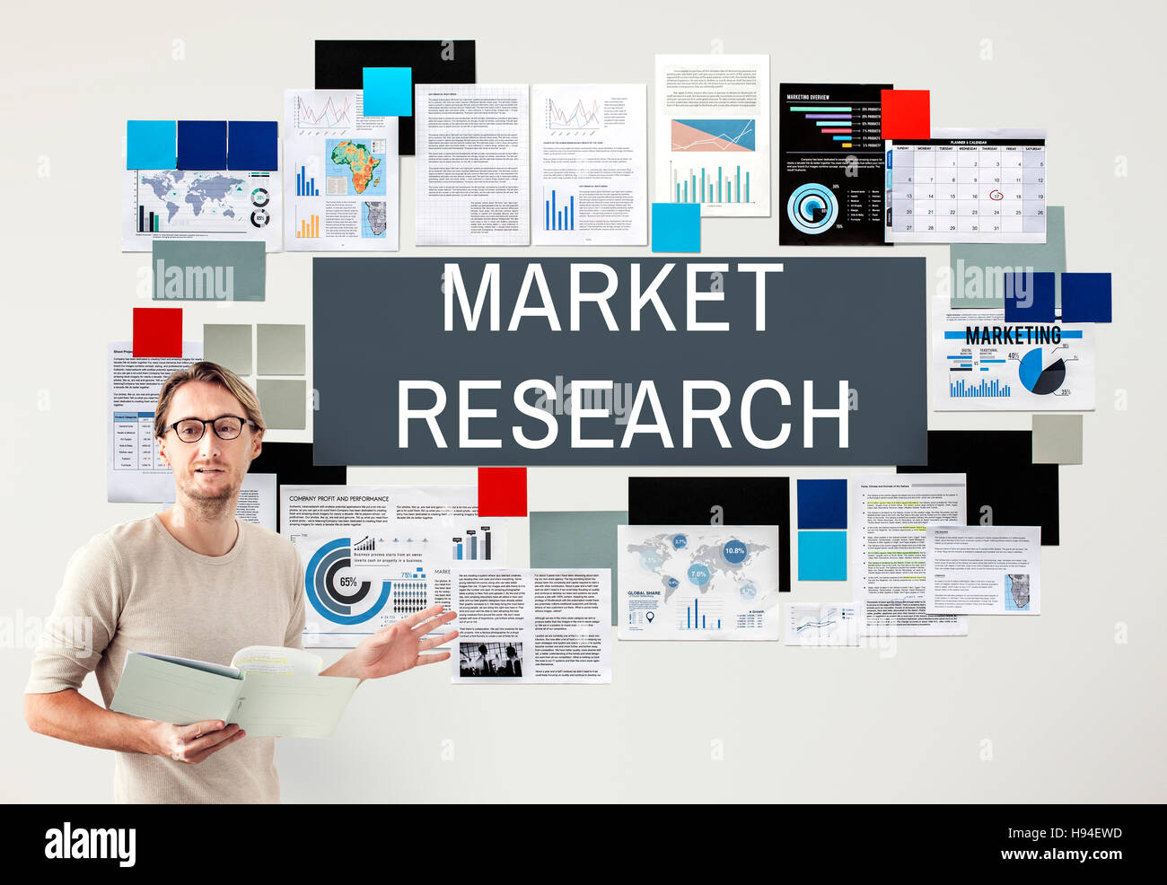 Market Research Consumer Information Needs Concept Stock Photo - Alamy