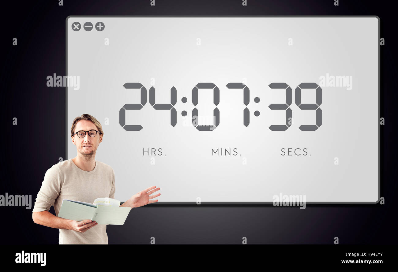 Clock Watch Time Alarm Timer Concept Stock Photo - Alamy