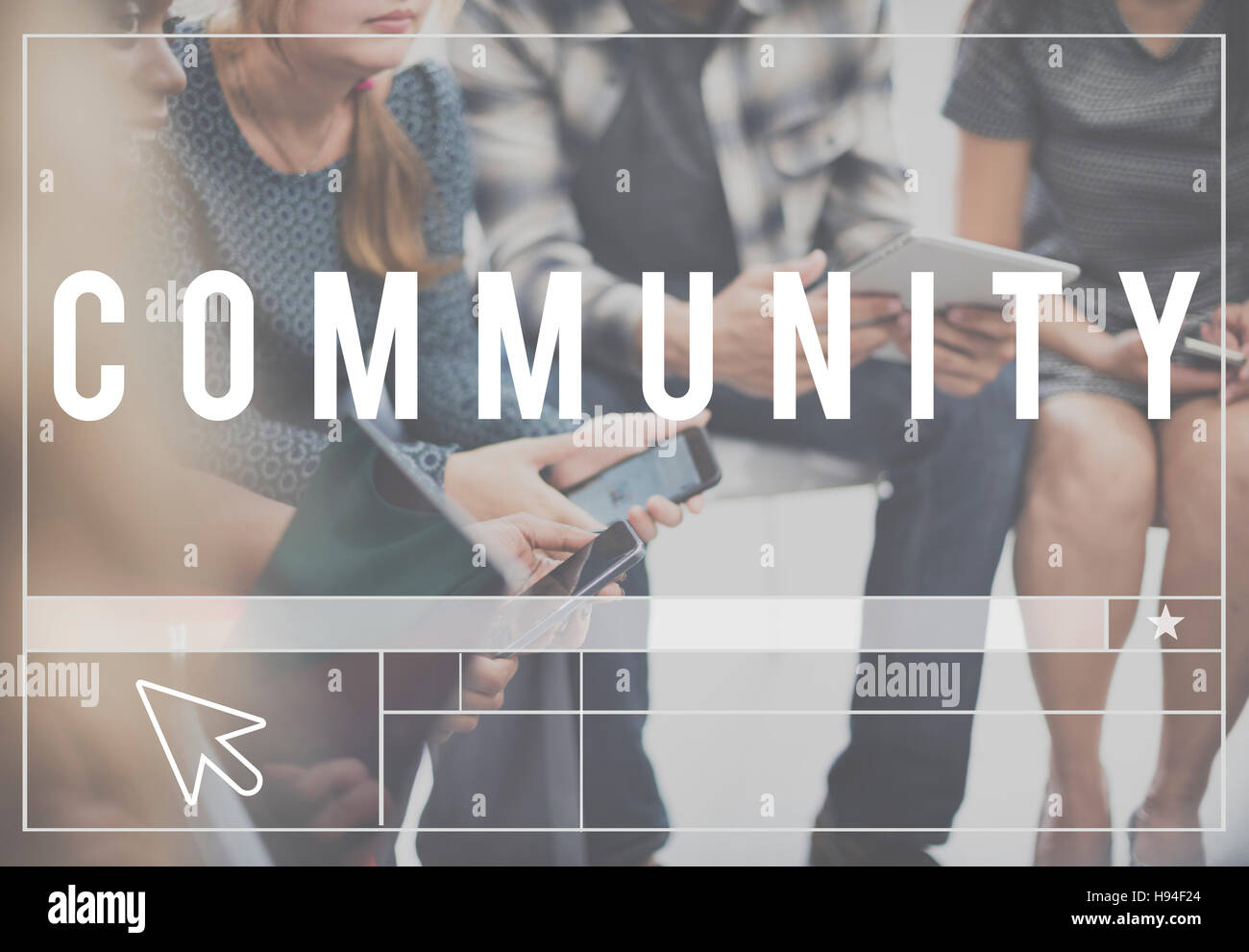 Community People Citizen Togetherness Unity Concept Stock Photo - Alamy