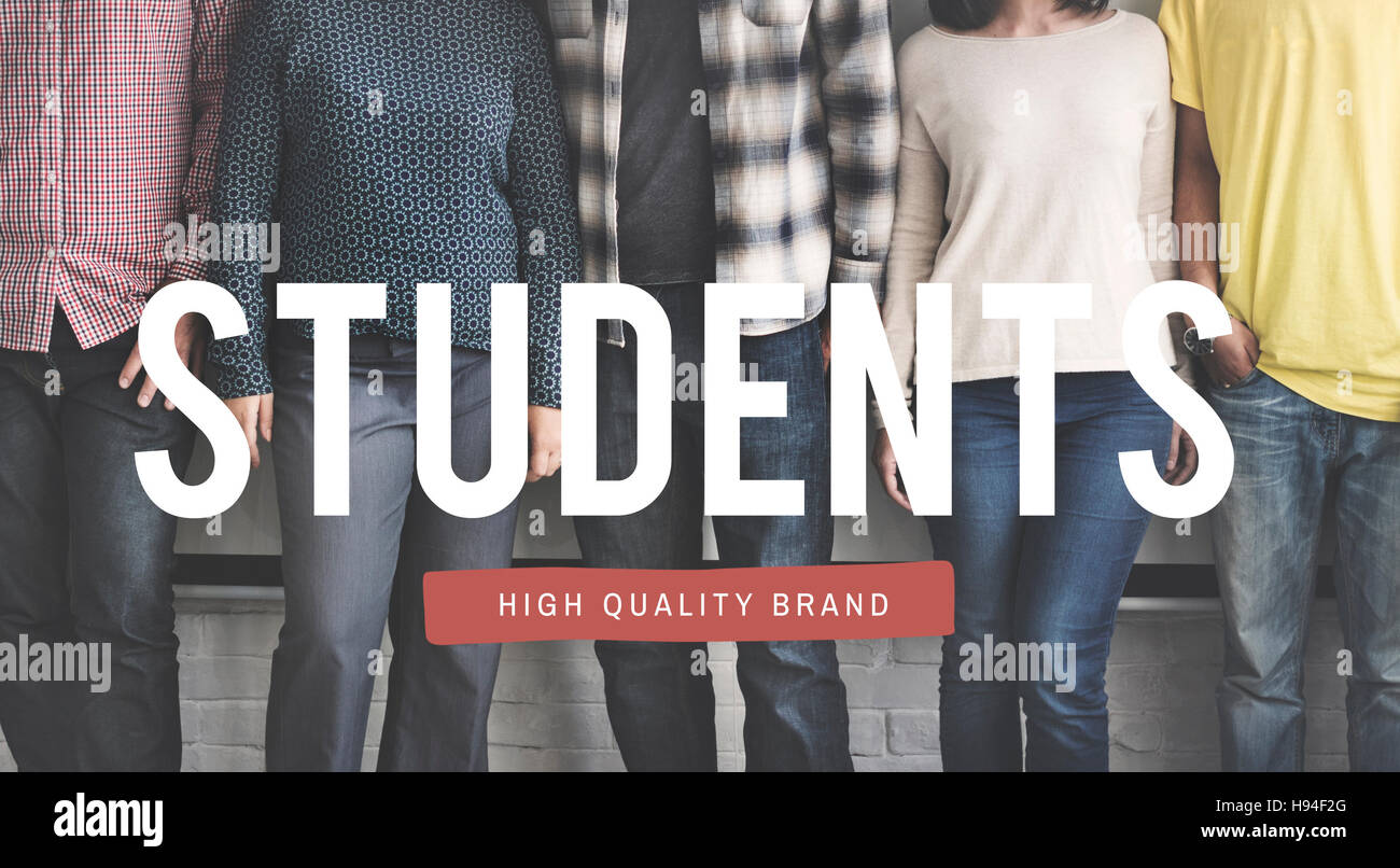 Students Learning Studying School Concept Stock Photo - Alamy