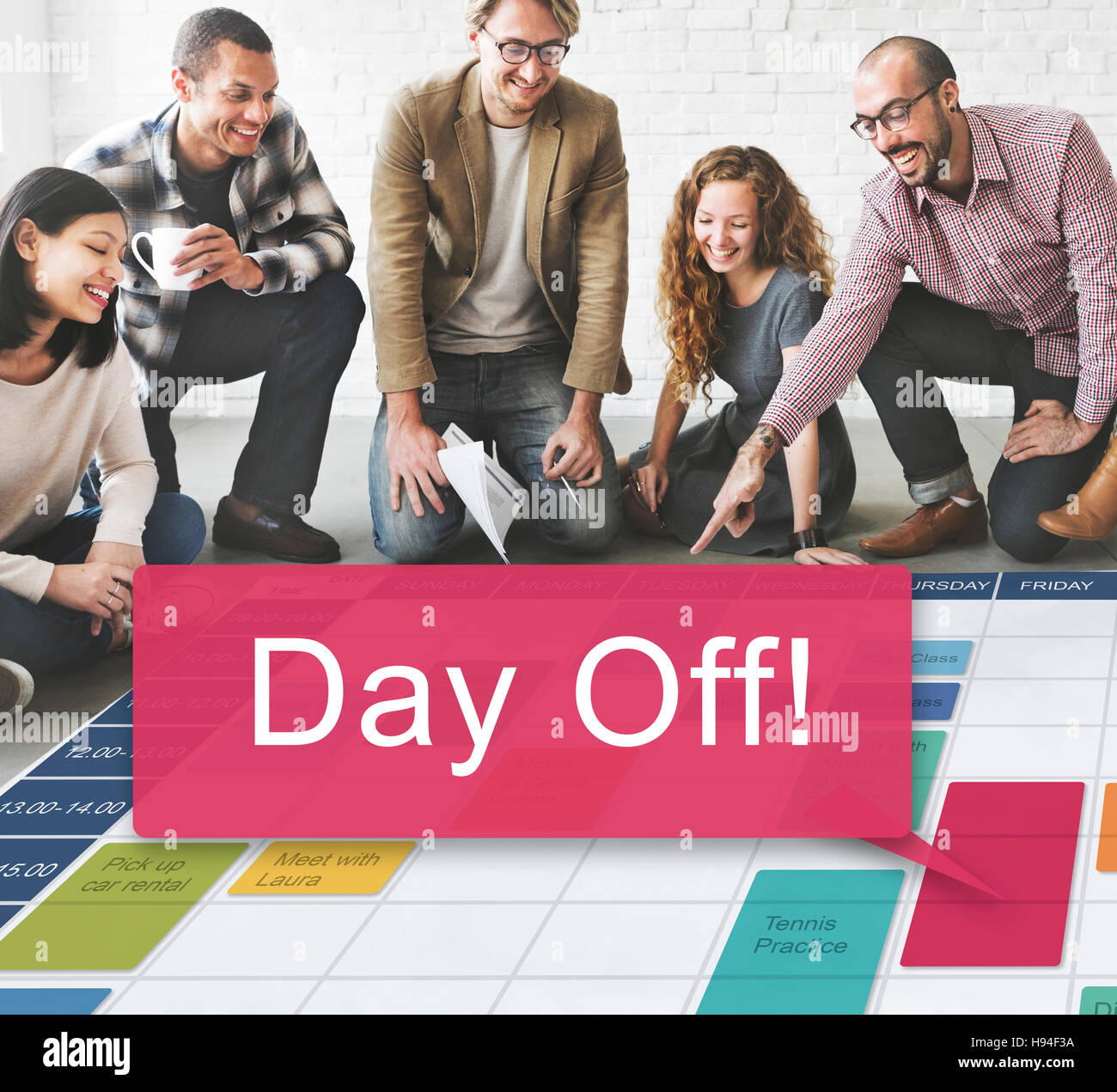 Day Off Free Time Holiday Vacation Benefit Concept Stock Photo - Alamy