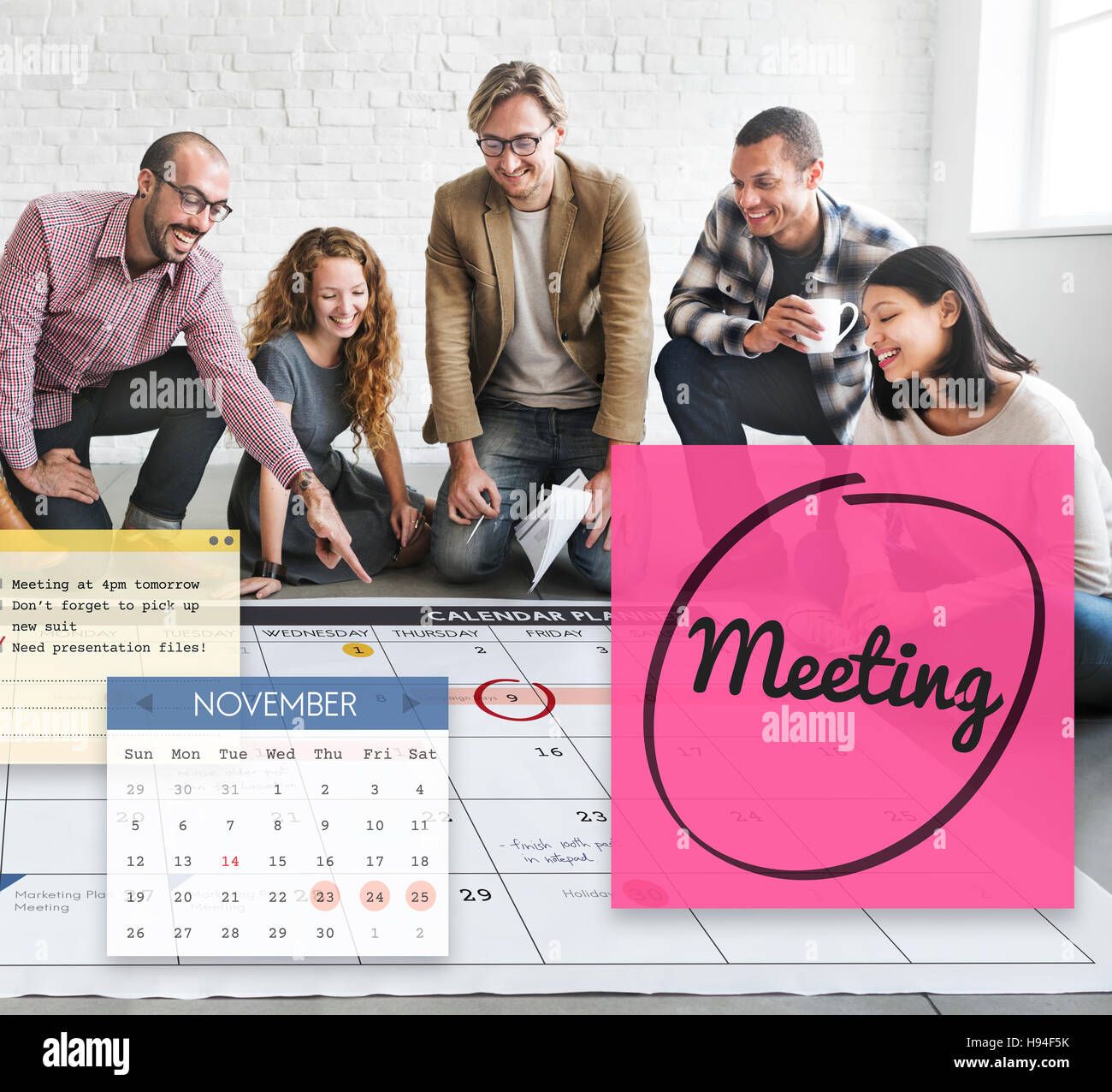 Meeting Conference Discussion Planning Seminar Concept Stock Photo - Alamy