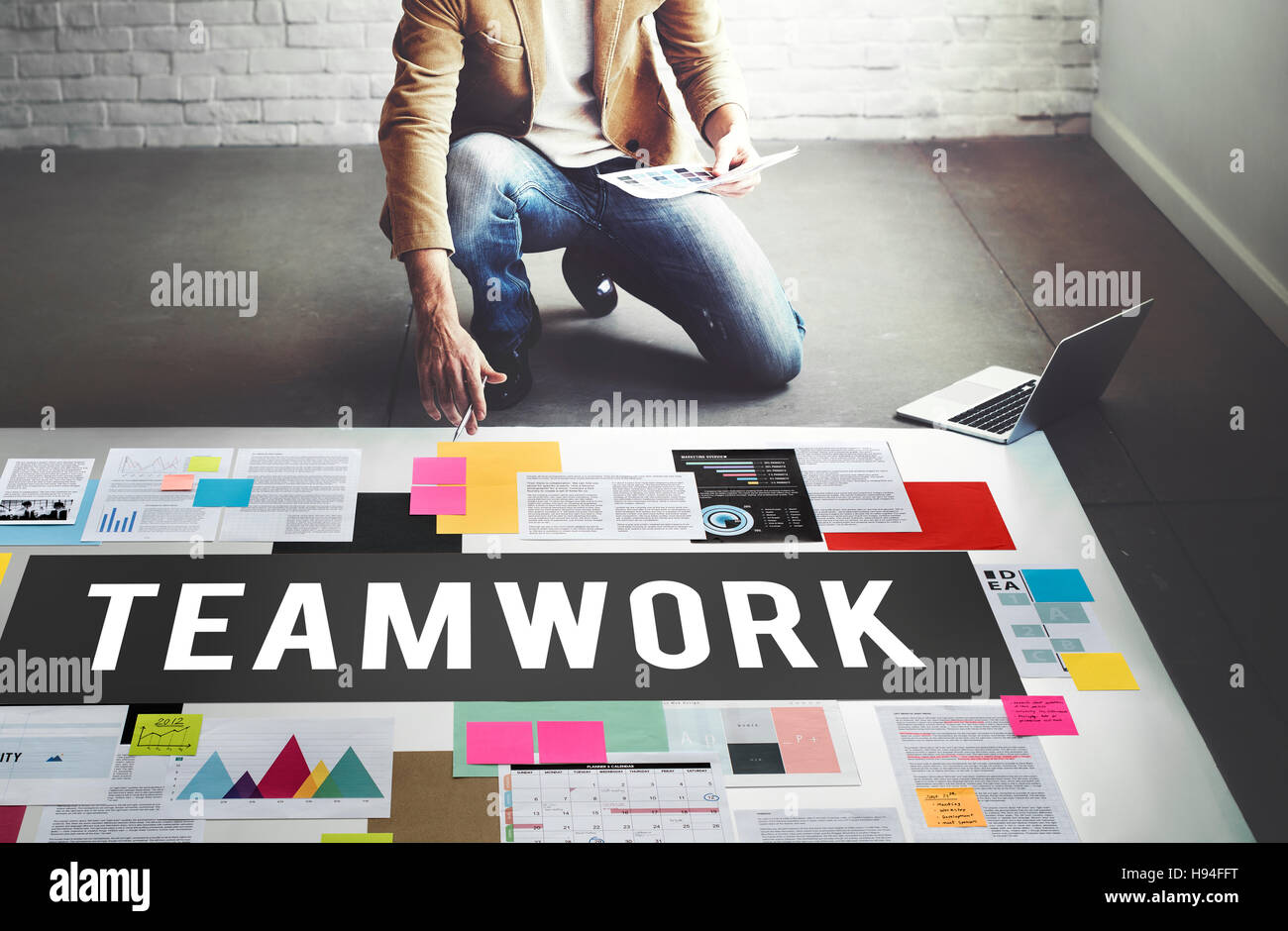 Teamwork Alliance Association Collaboration Concept Stock Photo - Alamy