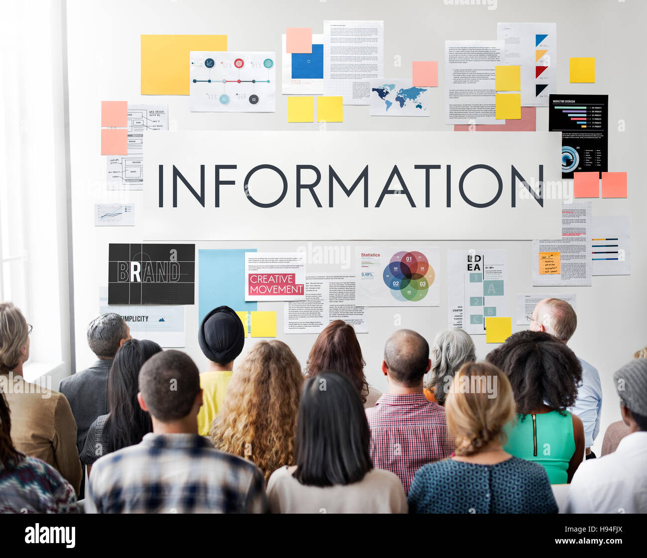 Information Research Results Detail Concept Stock Photo - Alamy