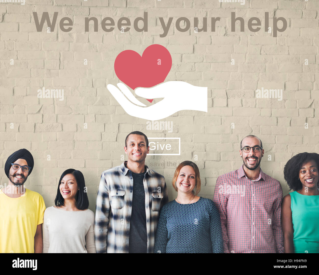 We Need Your Help Donate Charity Helping Suport Concept Stock Photo - Alamy
