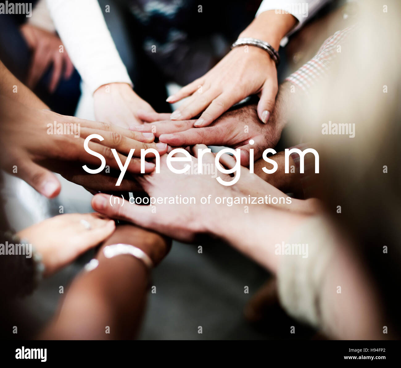 Human technology synergy hi-res stock photography and images - Alamy
