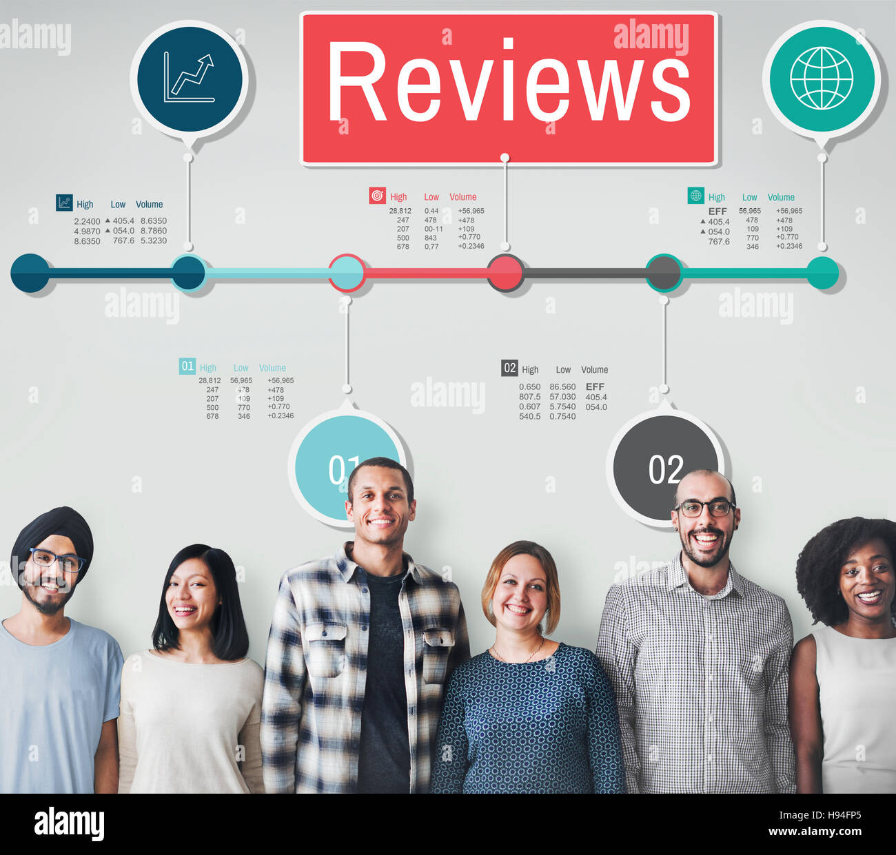 Reviews Evaluation Inspection Assessment Auditing Concept Stock Photo ...