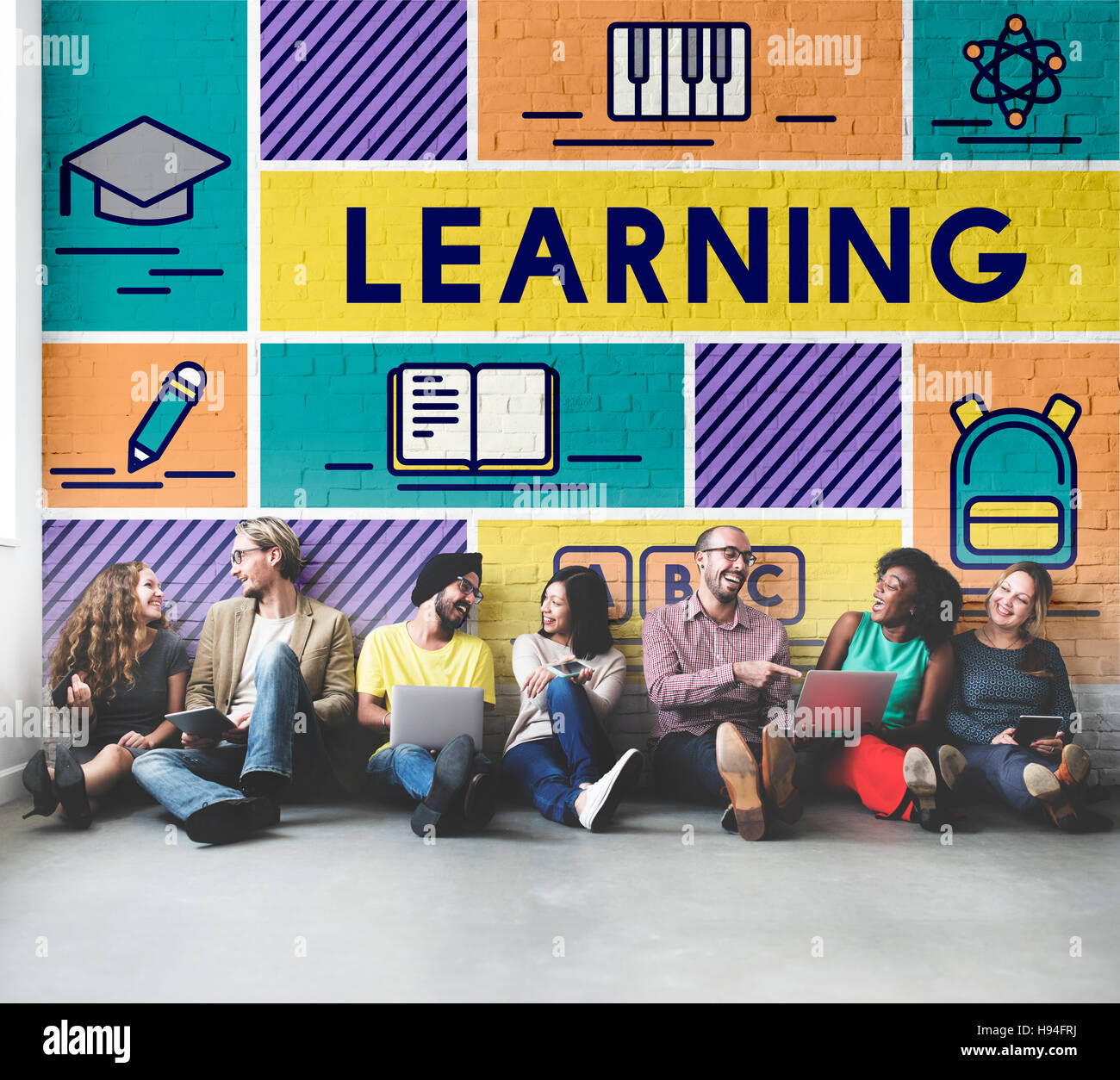 Learning Study Education Knowledge Literacy Concept Stock Photo - Alamy