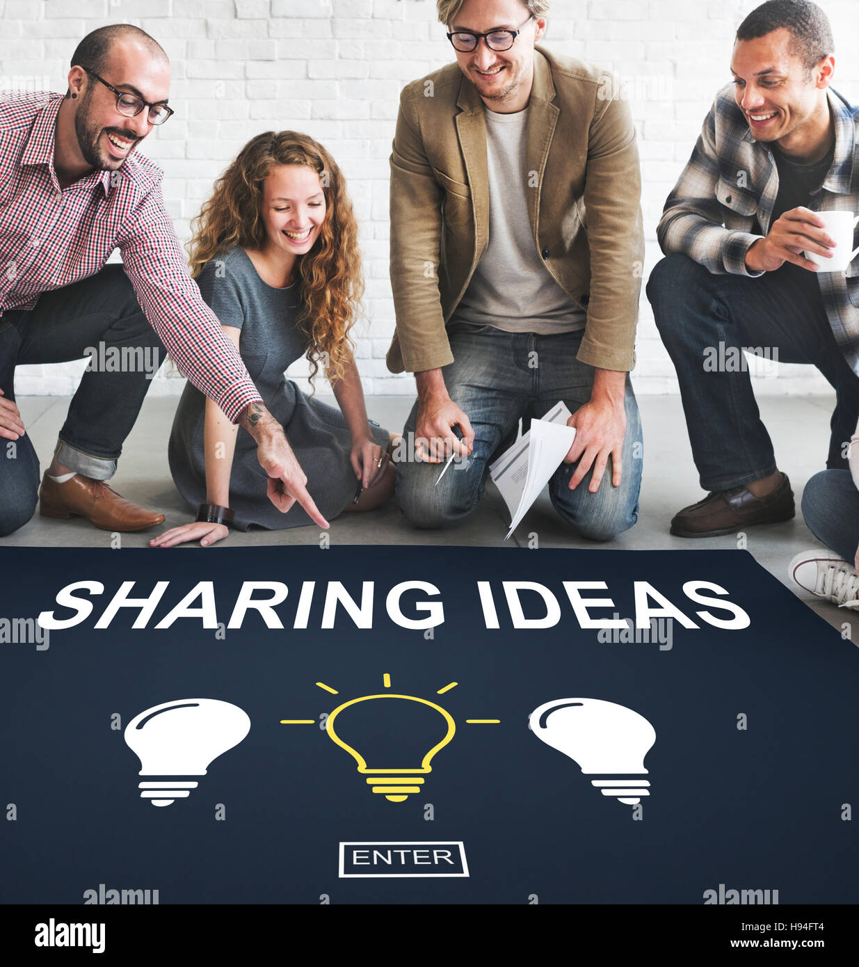 Ideas Creative Thinking Imagine Inspiration Concept Stock Photo - Alamy