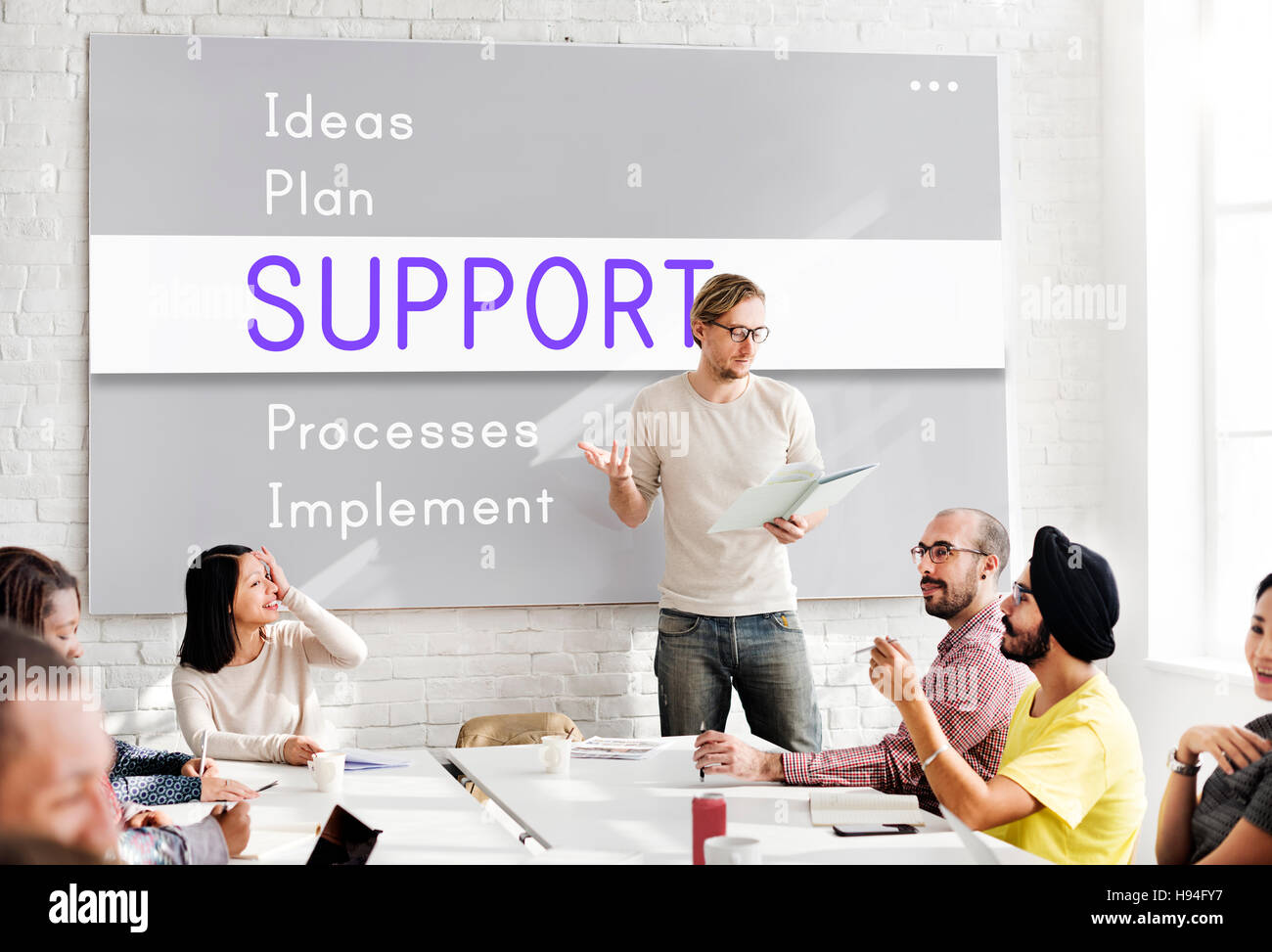 Methods Support Plan Process Ideas Performance Concept Stock Photo - Alamy