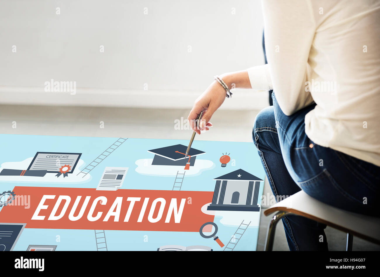 Education Knowledge Learning Studying Ideas Concept Stock Photo - Alamy