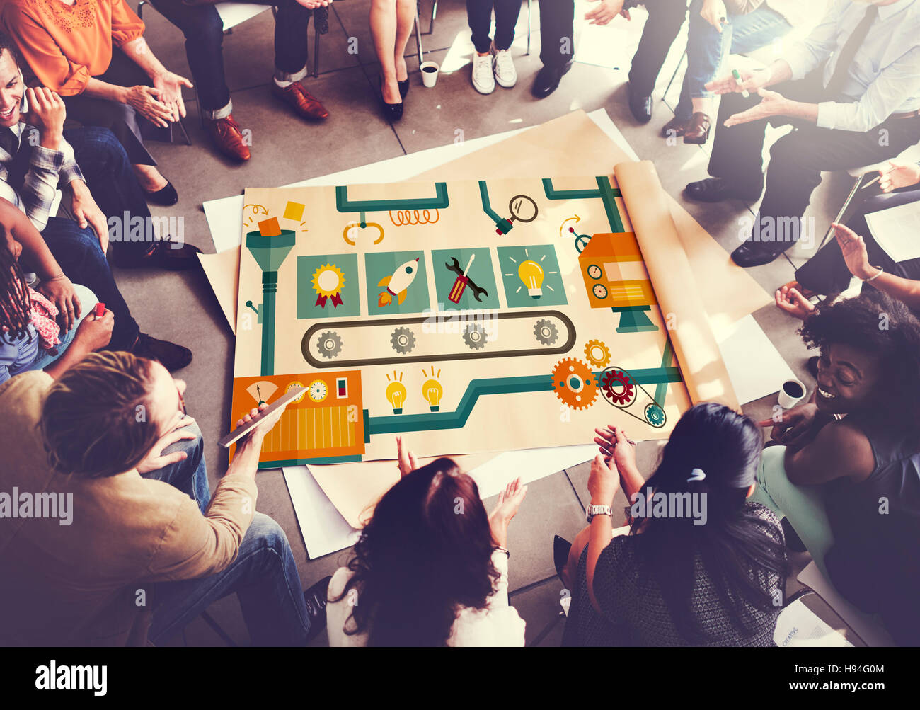 Planning for automation hi-res stock photography and images - Alamy