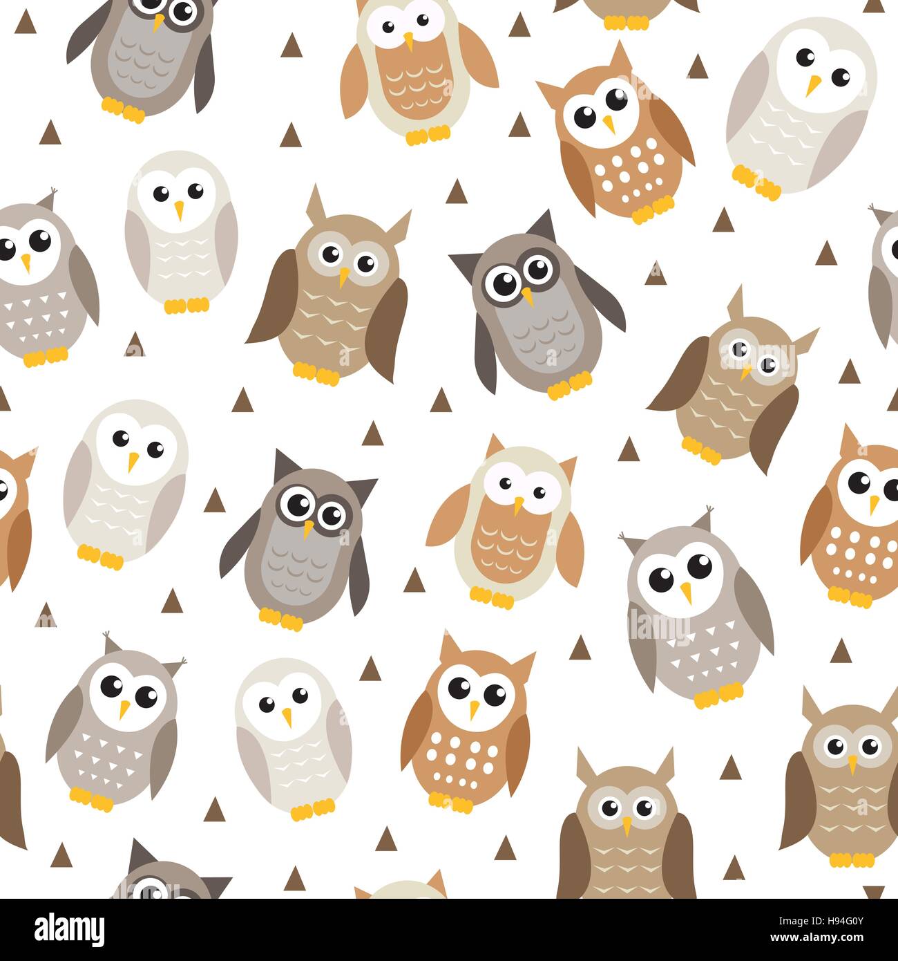 Cute Owl Cartoon Wallpaper